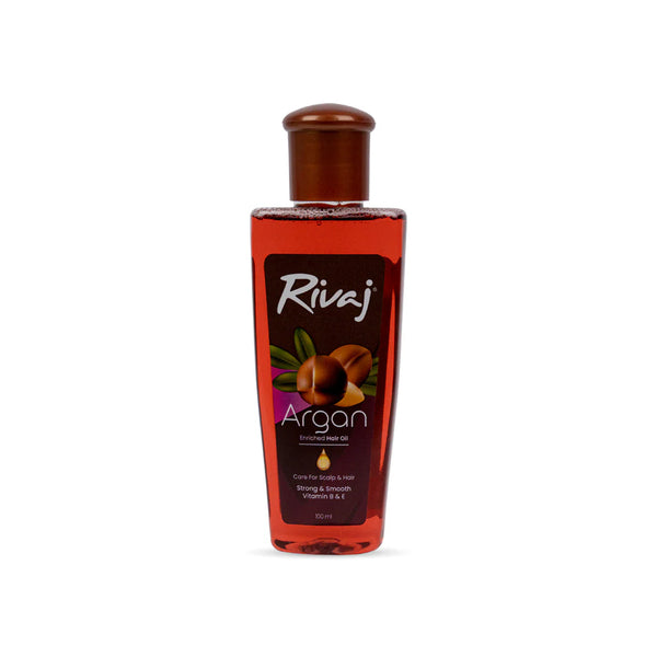 Rivaj Argan & Egg Enriched Hair Oil 100ml – choicemall