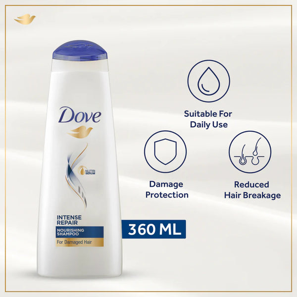 Dove Shampoo Intense Repair - 360Ml – choicemall
