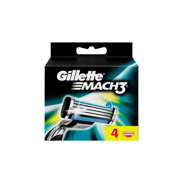 Gillette Mach3 Razor Blade 4'S – choicemall
