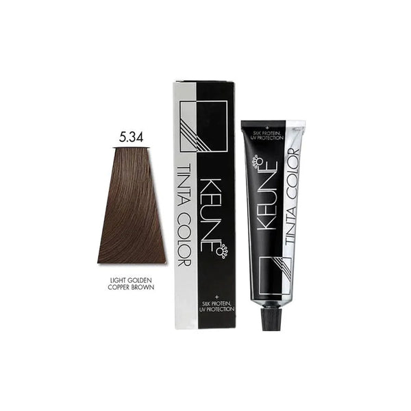 Keune Hair Color - 5.34 Light Golden Copper Brown – choicemall
