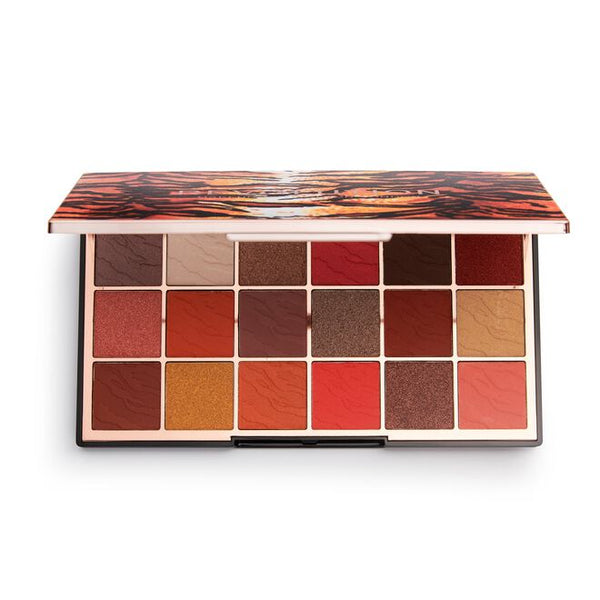 Makeup Revolution Fierce Wild Animal Eyeshadow Palette 18 Color ...