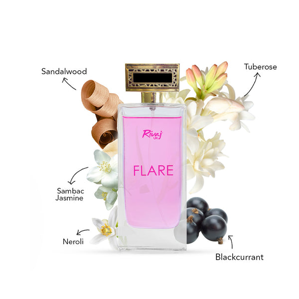 Rivaj Flare Eau De Perfume For Women 100ml – choicemall