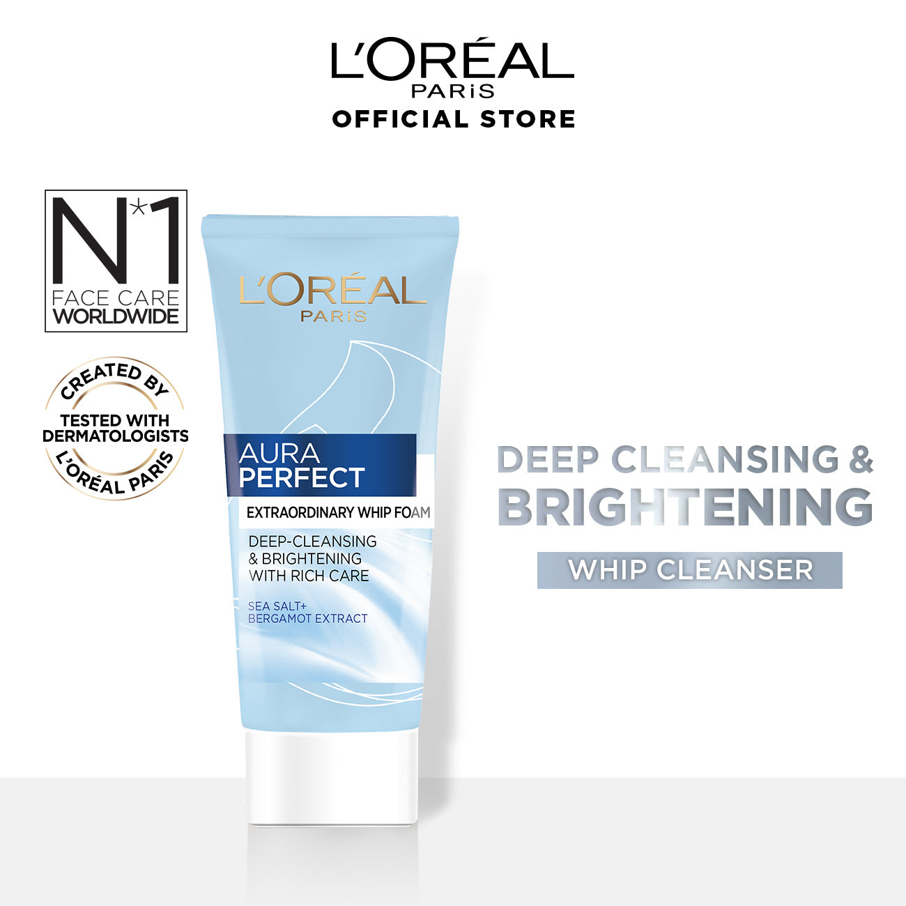 Loreal Paris White Perfect Extraordinary Whip - 100ml – choicemall